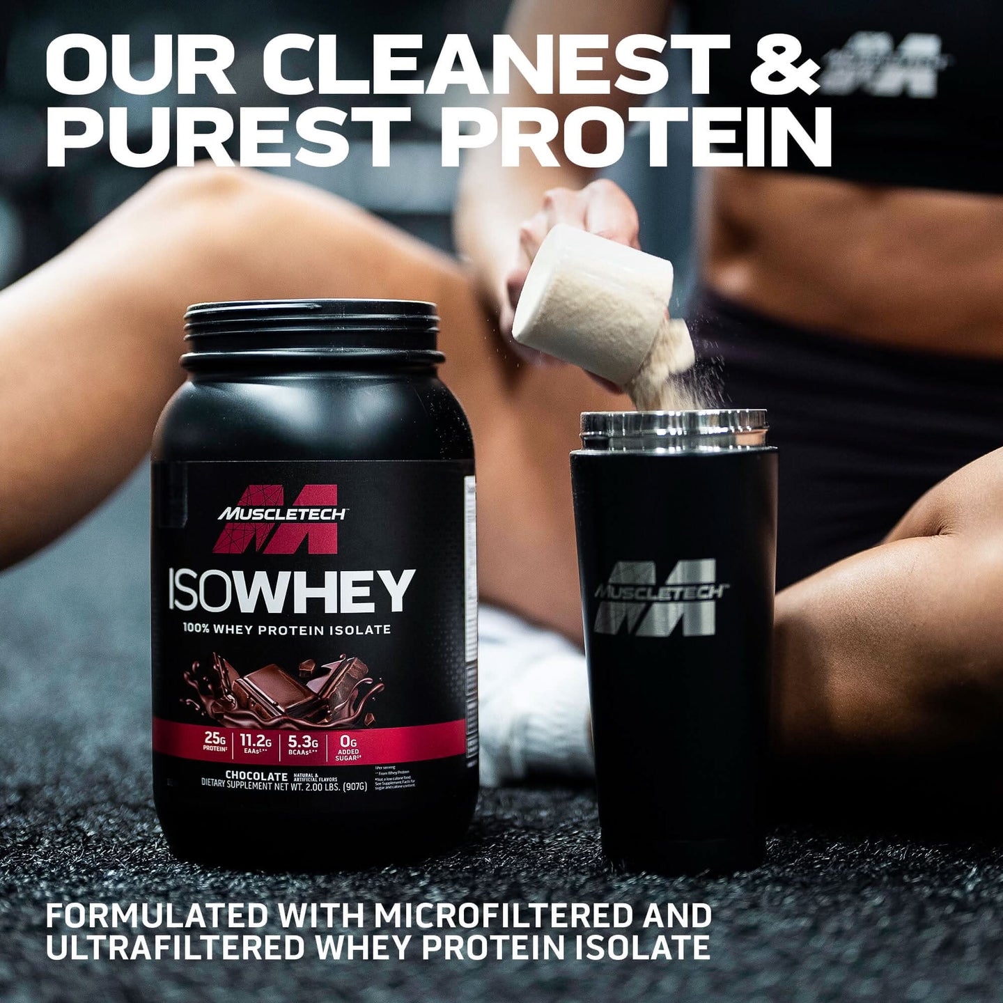 Whey Protein Isolate - IsoWhey by MuscleTech® | Pure & Clean Protein ...