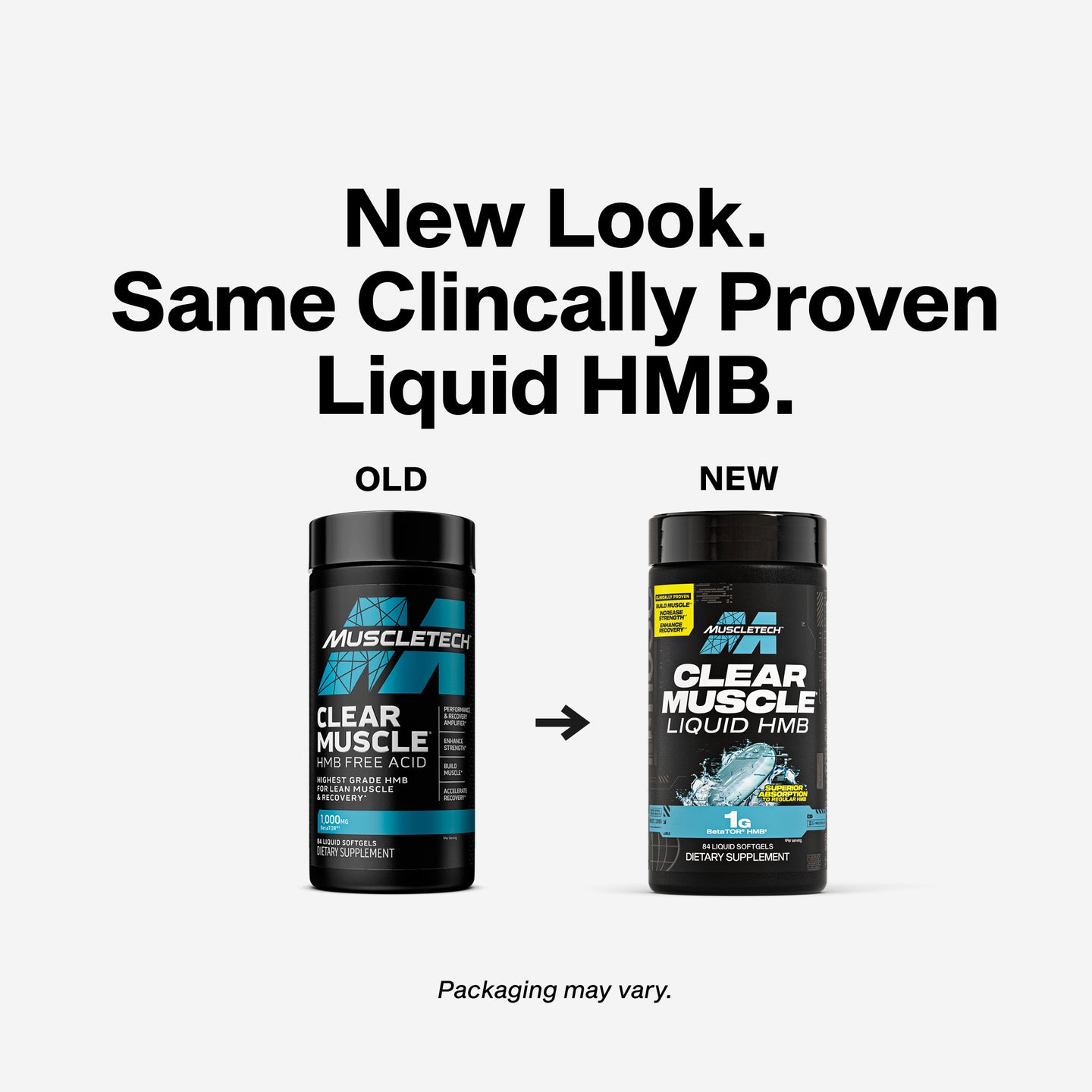 Clear Muscle® - Advanced Muscle Builder & Recovery Formula · MuscleTech