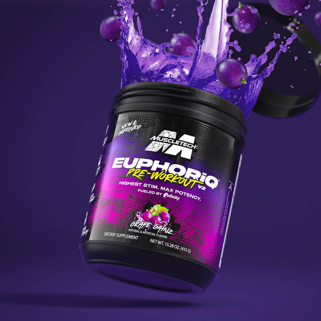 EuphoriQ Pre-Workout v2 · Boogieman Punch · MuscleTech