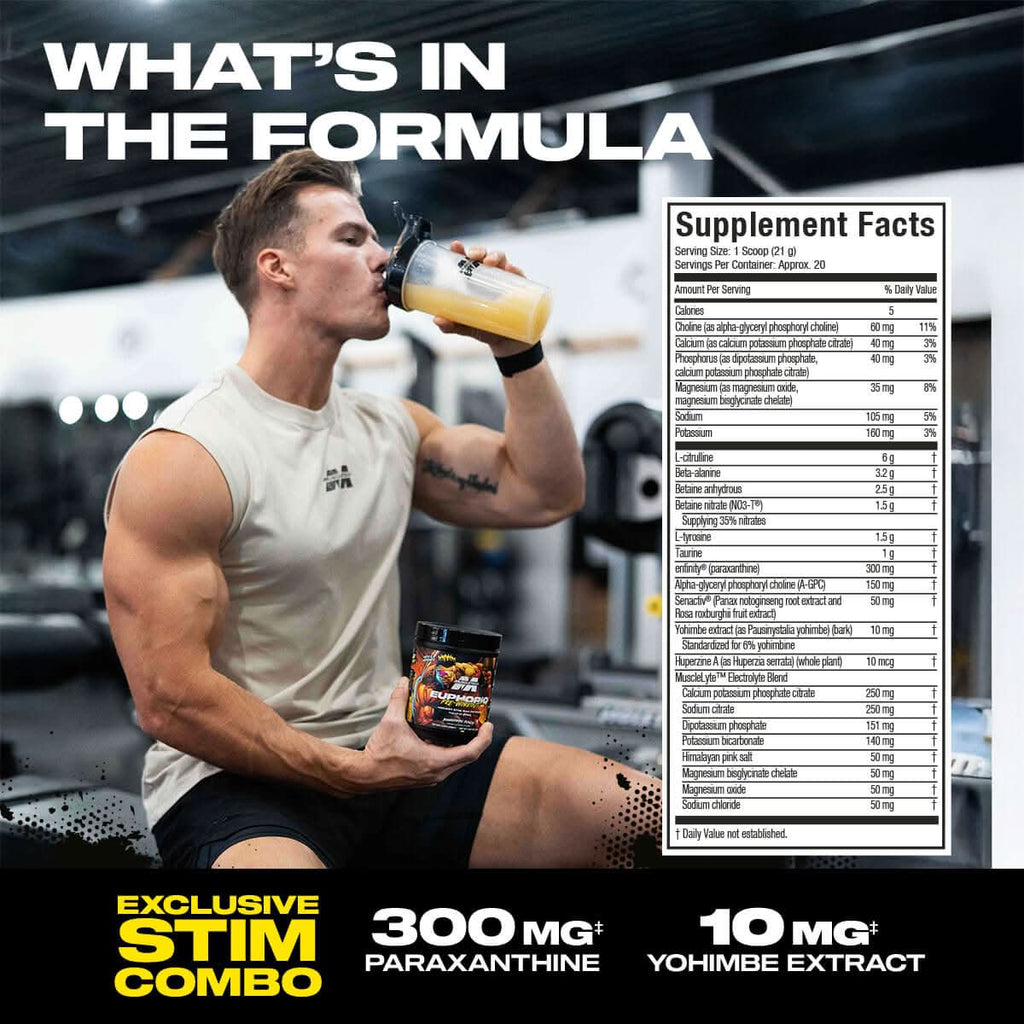 EuphoriQ Pre-Workout v2 · MuscleTech