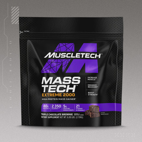 Mass-Tech Extreme 2000 - High Protein Mass Gainer [Free Shipping ...