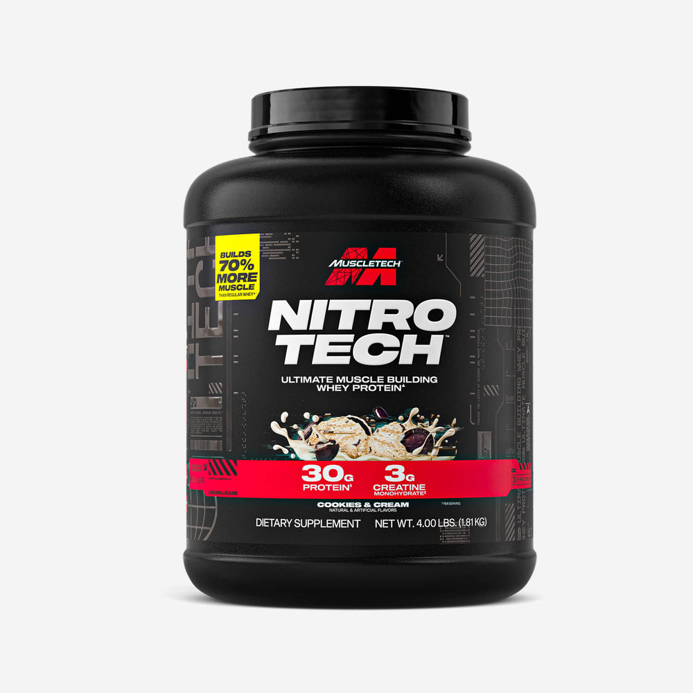 Nitro-Tech® Whey Protein - Build Muscle & Improve Performance · MuscleTech