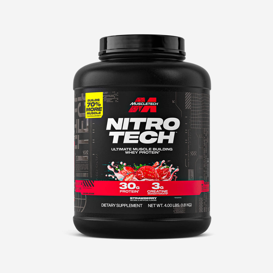 Nitro-Tech® Whey Protein - Build Muscle & Improve Performance · MuscleTech