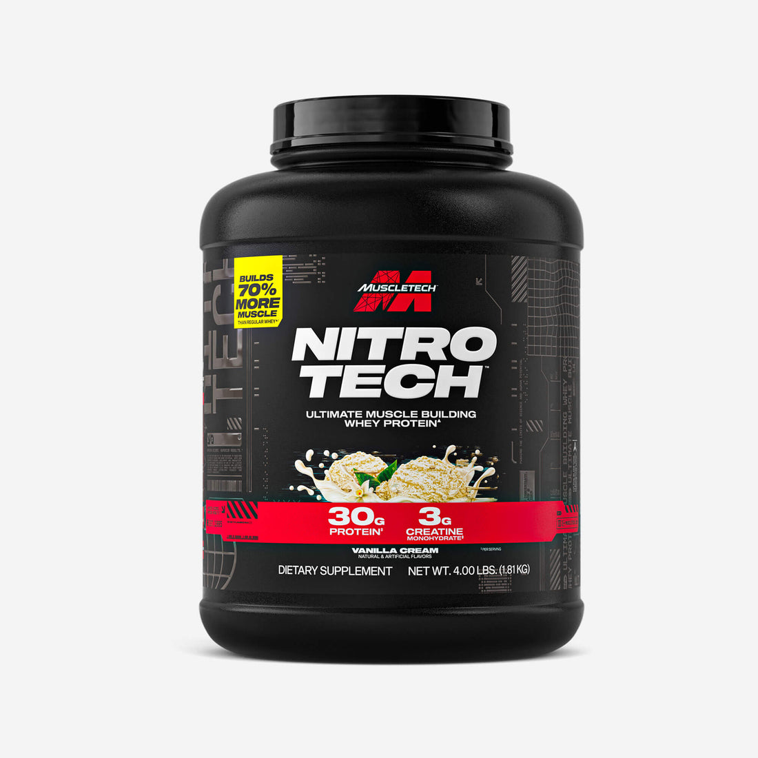 Nitro-Tech® Whey Protein - Build Muscle & Improve Performance · MuscleTech