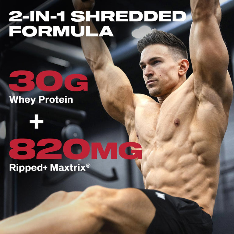 Nitro-Tech Ripped | Lean Whey Protein Powder • MuscleTech · MuscleTech