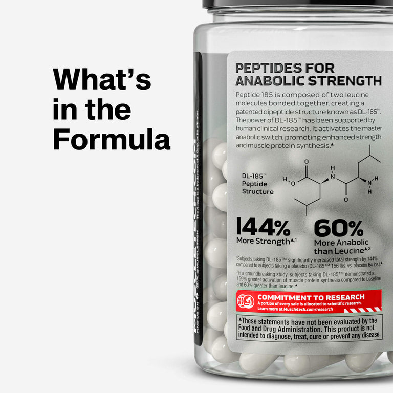 Peptide 185™ - Advanced Anabolic Peptide for Muscle Growth · MuscleTech
