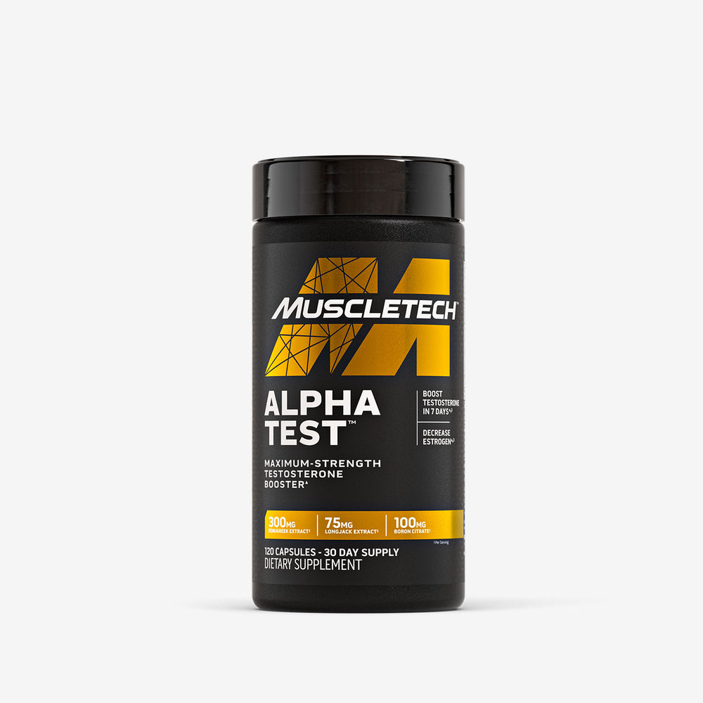 AlphaTest – Daily Testosterone Booster | MuscleTech · MuscleTech