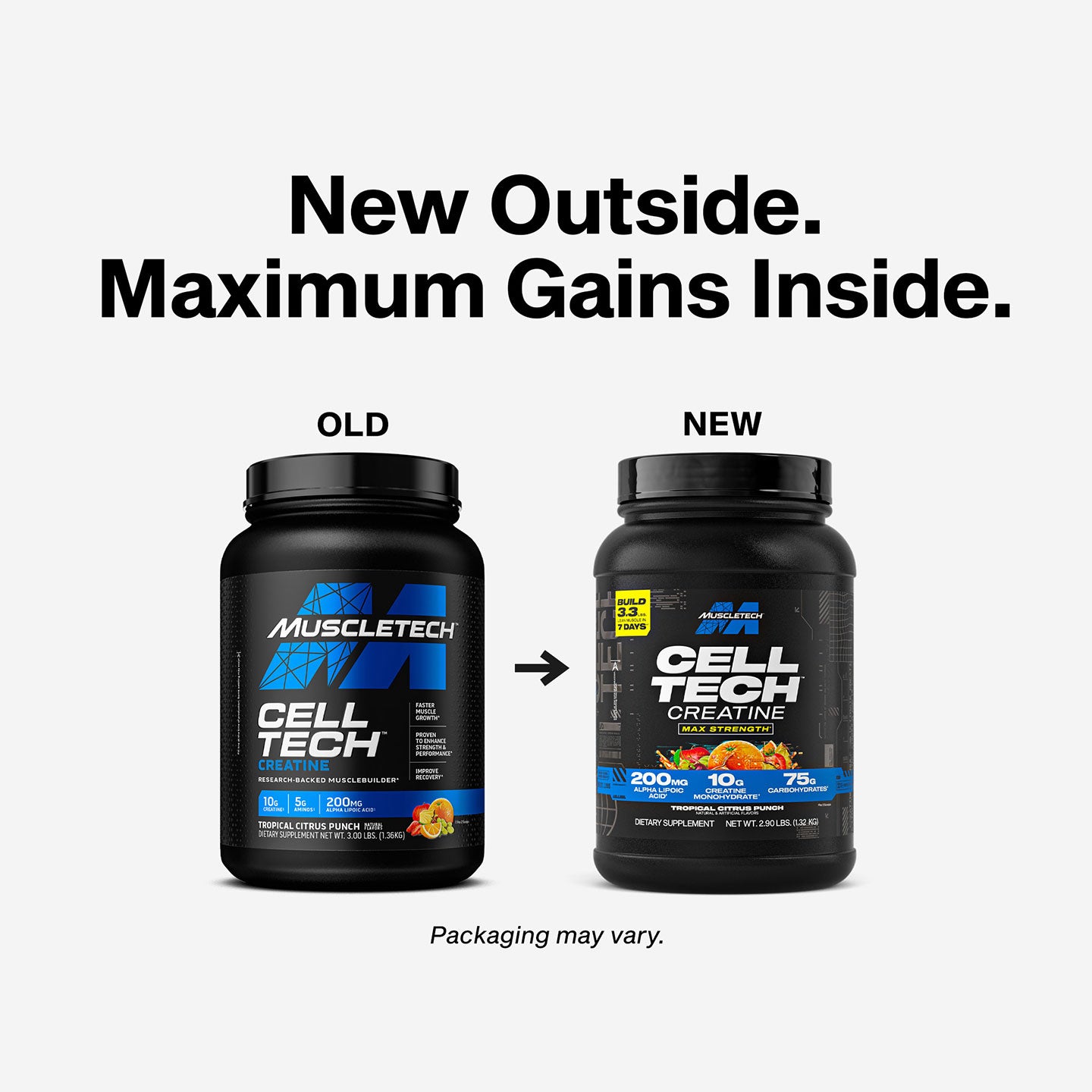 Buy Cell-Tech Creatine Monohydrate Powder [Free Shipping] · MuscleTech