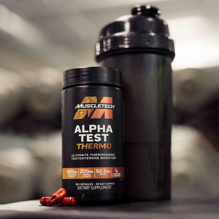 AlphaTest Thermo - Thermogenic Testosterone Booster · MuscleTech