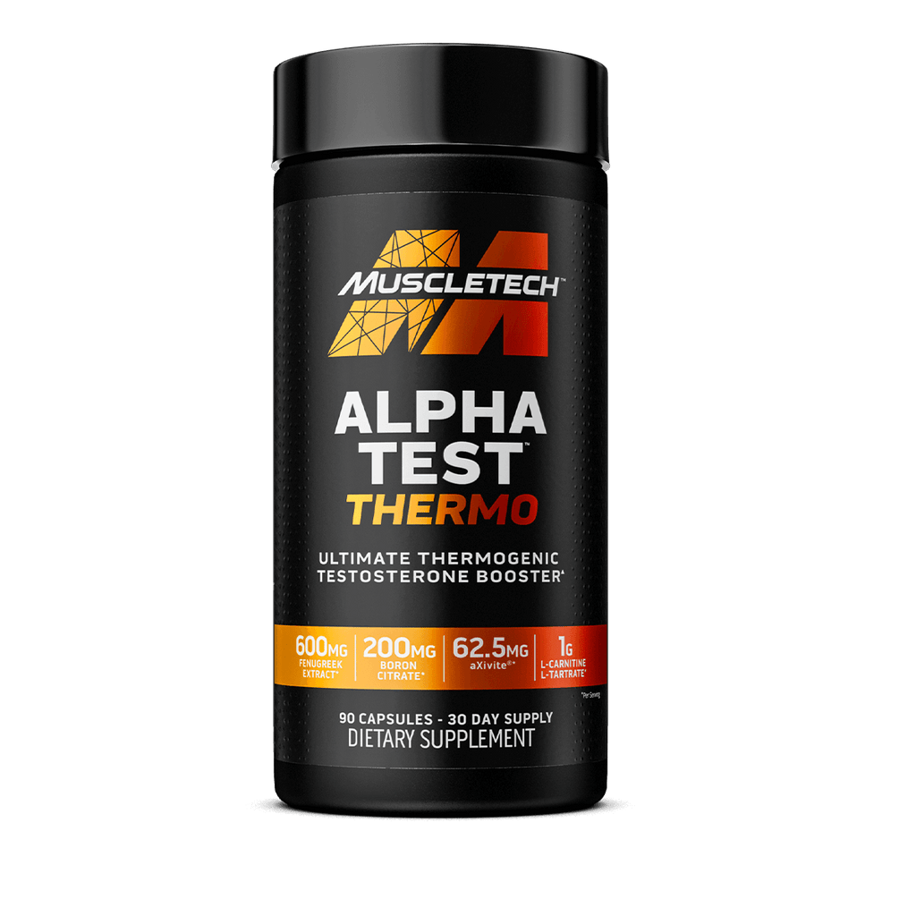 AlphaTest Thermo - Thermogenic Testosterone Booster · MuscleTech