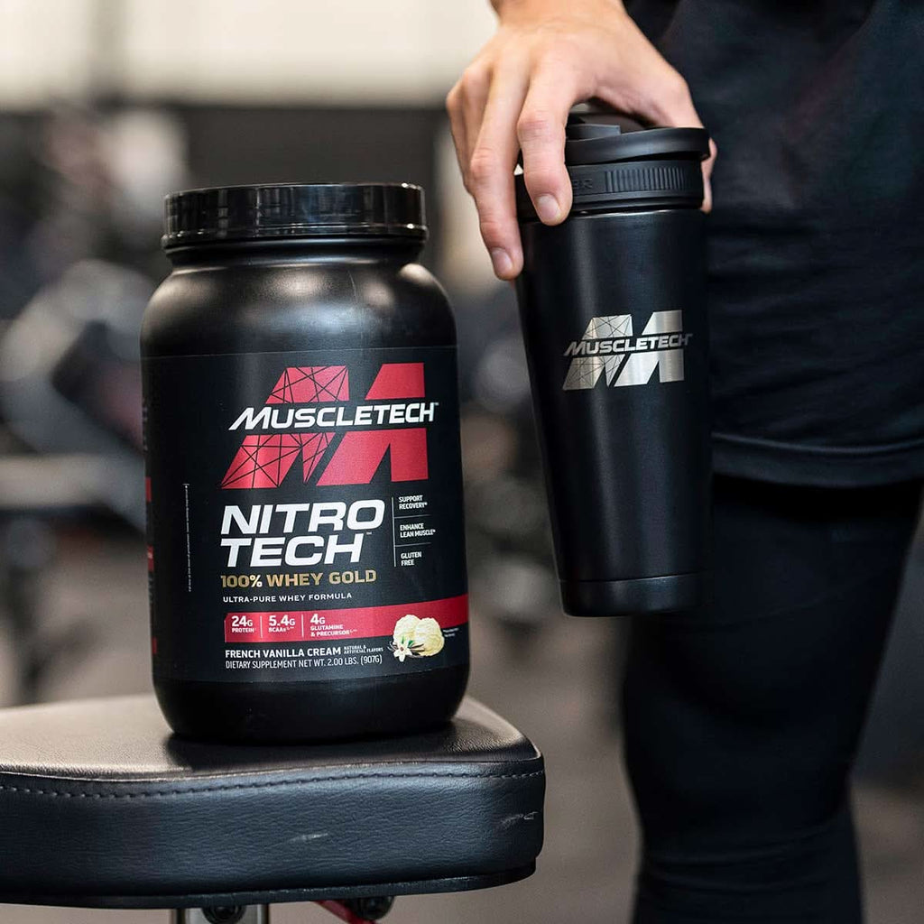 Nitro Tech 100% Gold Standard Whey Protein • MuscleTech