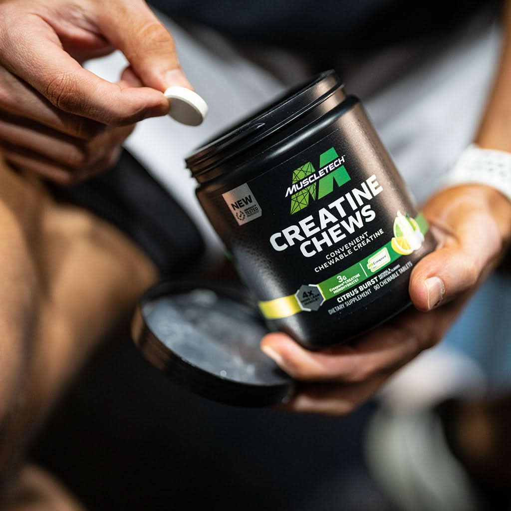 Premium Quality Creatine Chews & Tablets [Free Shipping] · MuscleTech