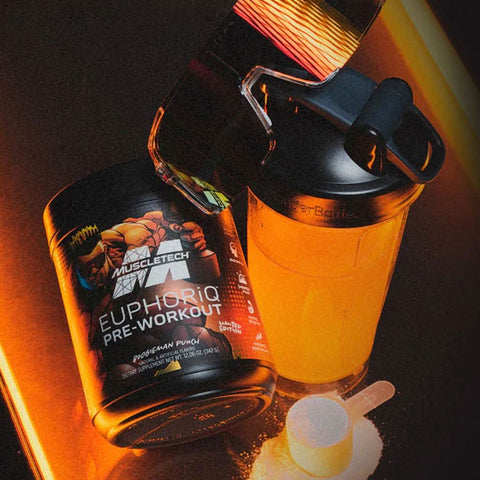 EuphoriQ Pre-Workout - Energy, Focus & Pump [Free Shipping] · MuscleTech