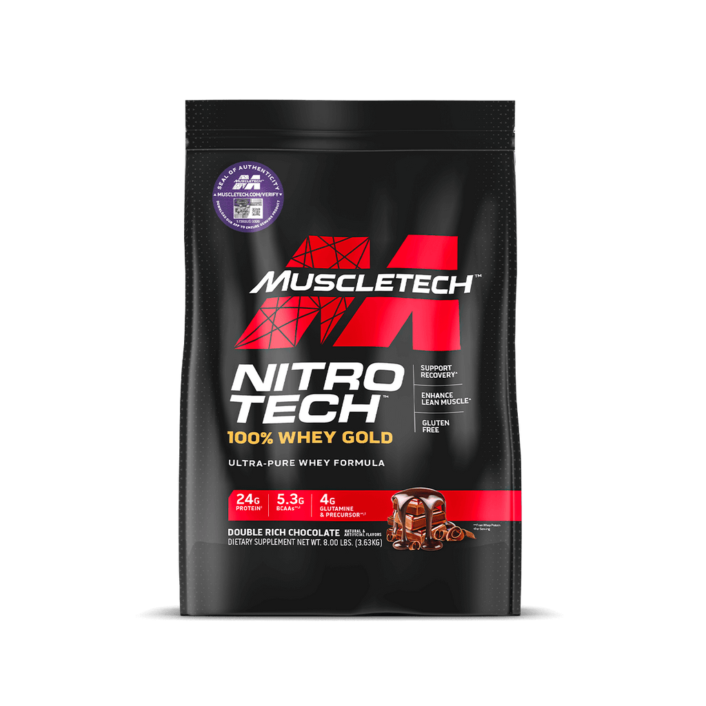Nitro Tech 100% Gold Standard Whey Protein • MuscleTech
