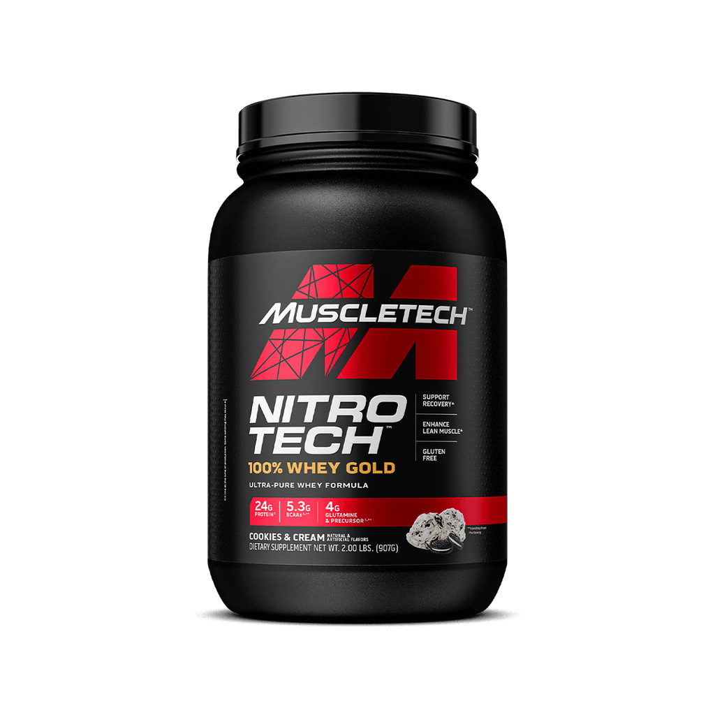 Nitro Tech 100% Gold Standard Whey Protein • MuscleTech
