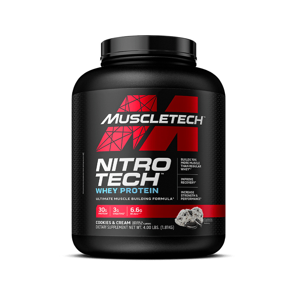 Nitro-Tech® Whey Protein - Build Muscle & Improve Performance · MuscleTech