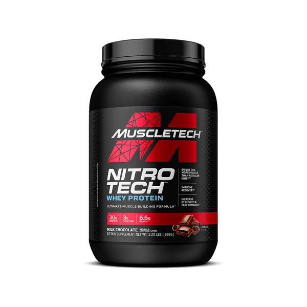 Nitro-Tech® Whey Protein - Build Muscle & Improve Performance · MuscleTech