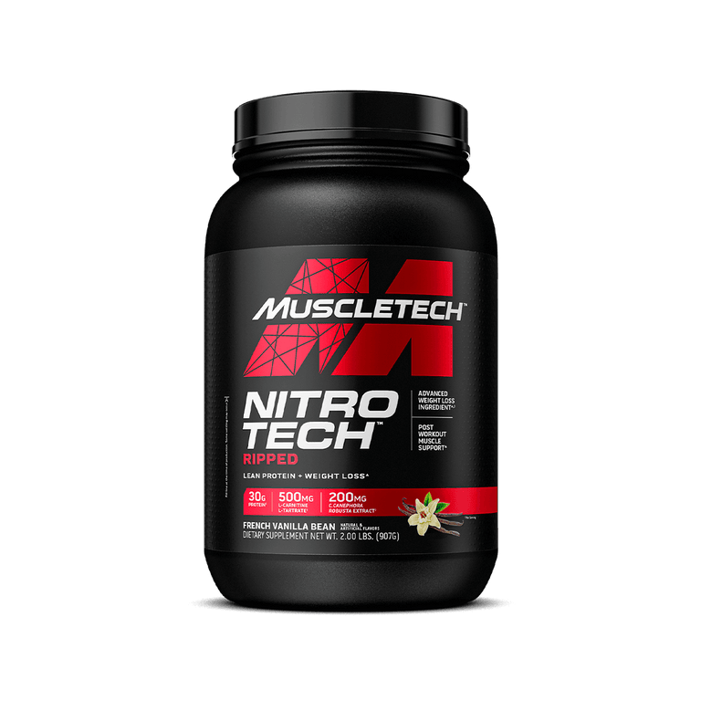 Nitro-Tech Ripped | Lean Whey Protein Powder • MuscleTech · MuscleTech