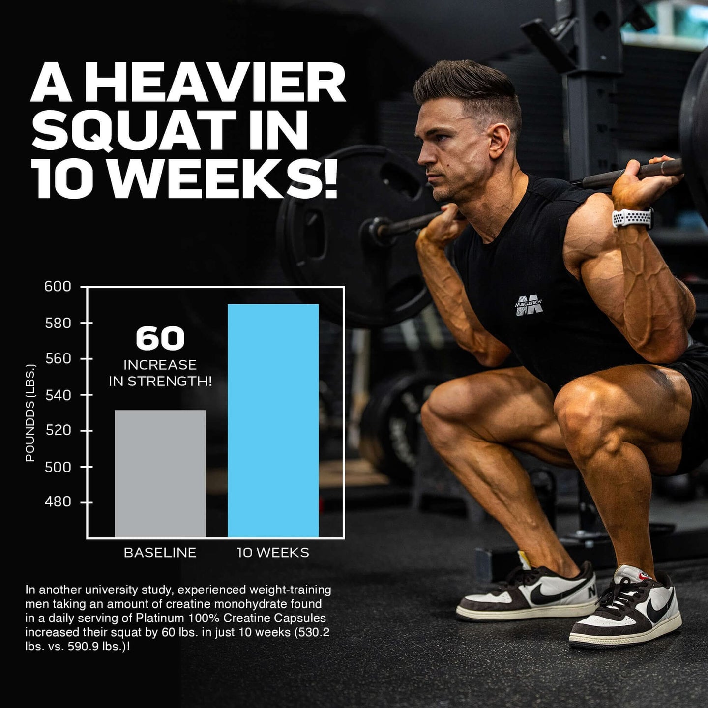 Platinum 100% Creatine Capsules| Muscle Builder - MuscleTech · MuscleTech