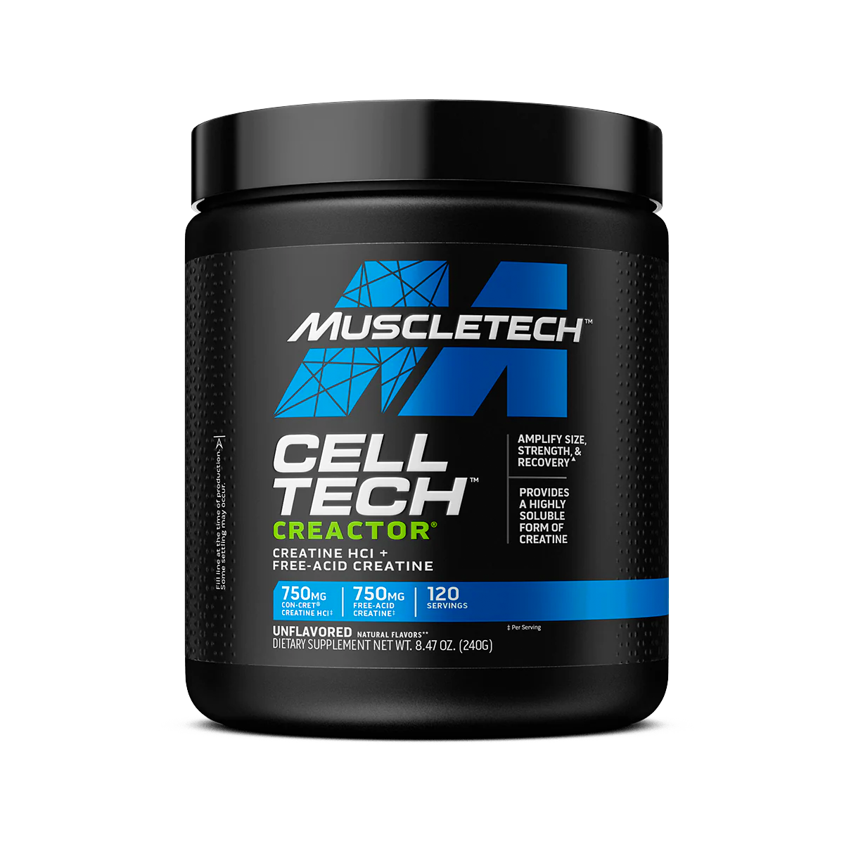 Cell-Tech Creactor | Creatine HCI + Free Acid Creatine - MuscleTech ...