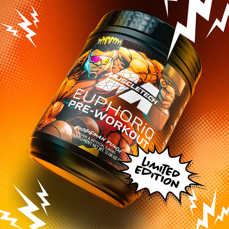 EuphoriQ Pre-Workout - Energy, Focus & Pump [Free Shipping] · MuscleTech