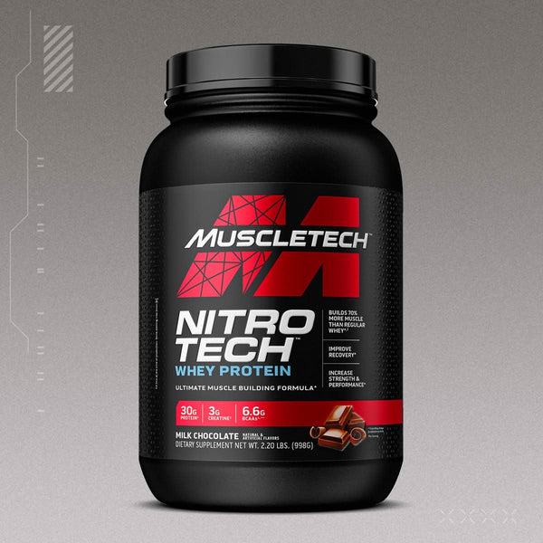 Nitro-Tech® Whey Protein - Build Muscle & Improve Performance · MuscleTech