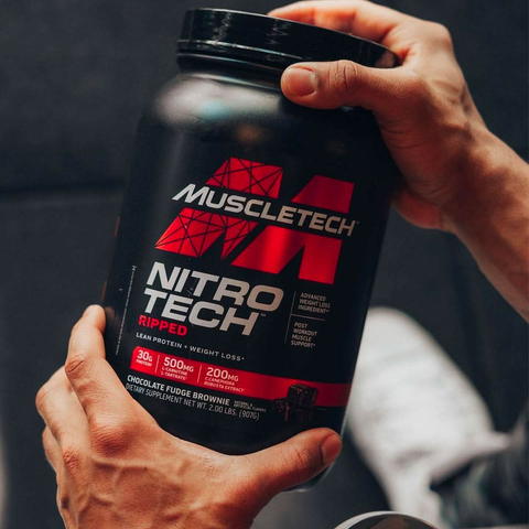 Nitro-Tech Ripped | Lean Whey Protein Powder • MuscleTech · MuscleTech