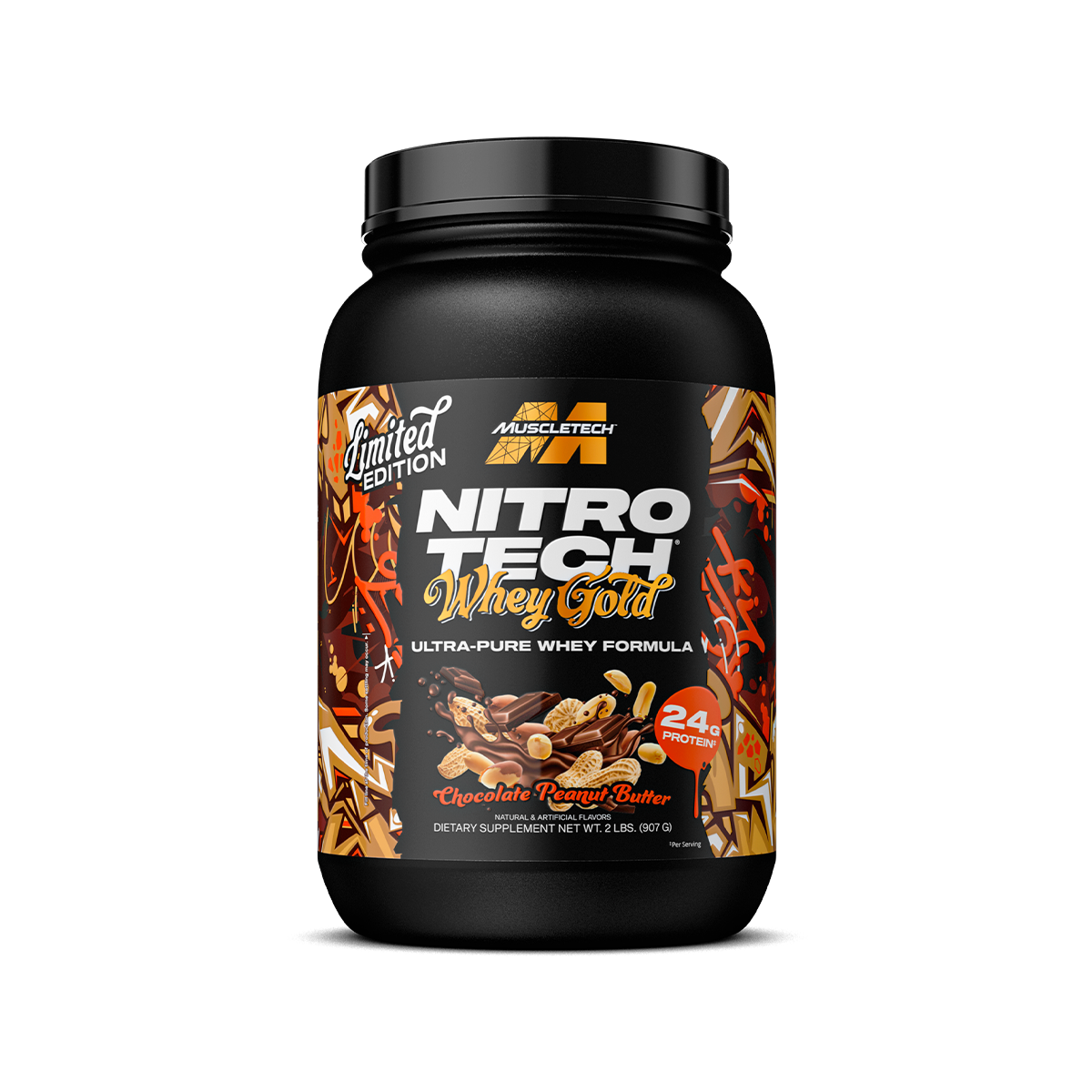 Nitro Tech 100% Gold Standard Whey Protein • MuscleTech