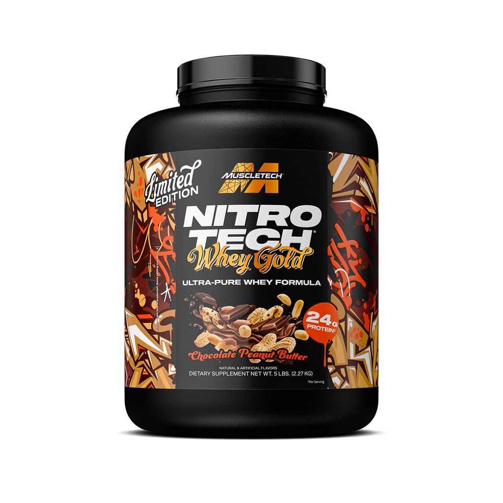 Nitro Tech 100% Gold Standard Whey Protein • MuscleTech