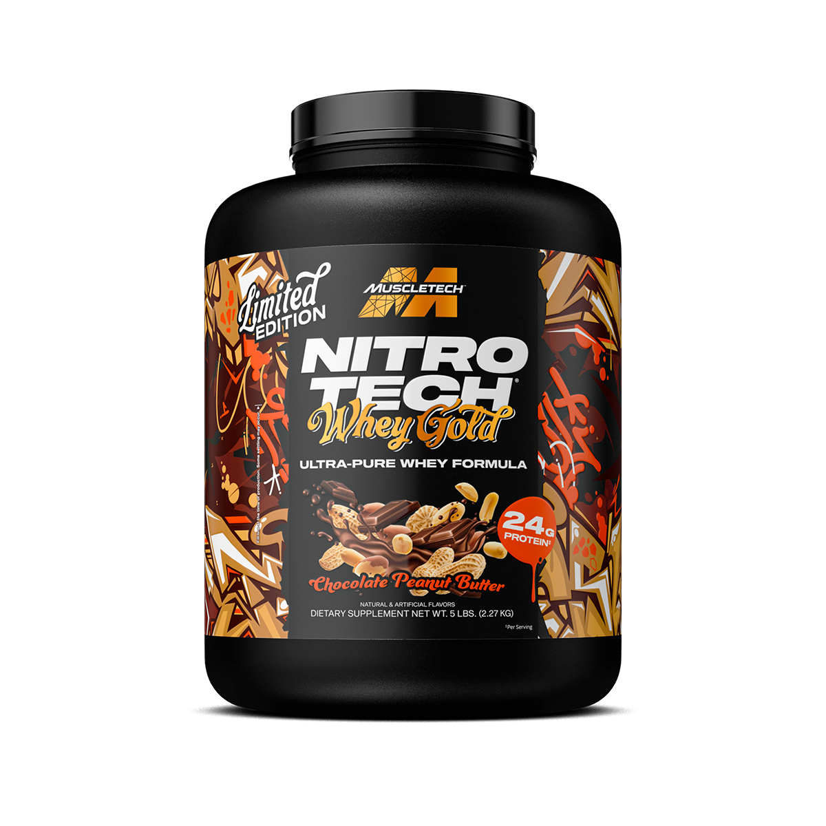 Nitro Tech 100% Gold Standard Whey Protein • MuscleTech